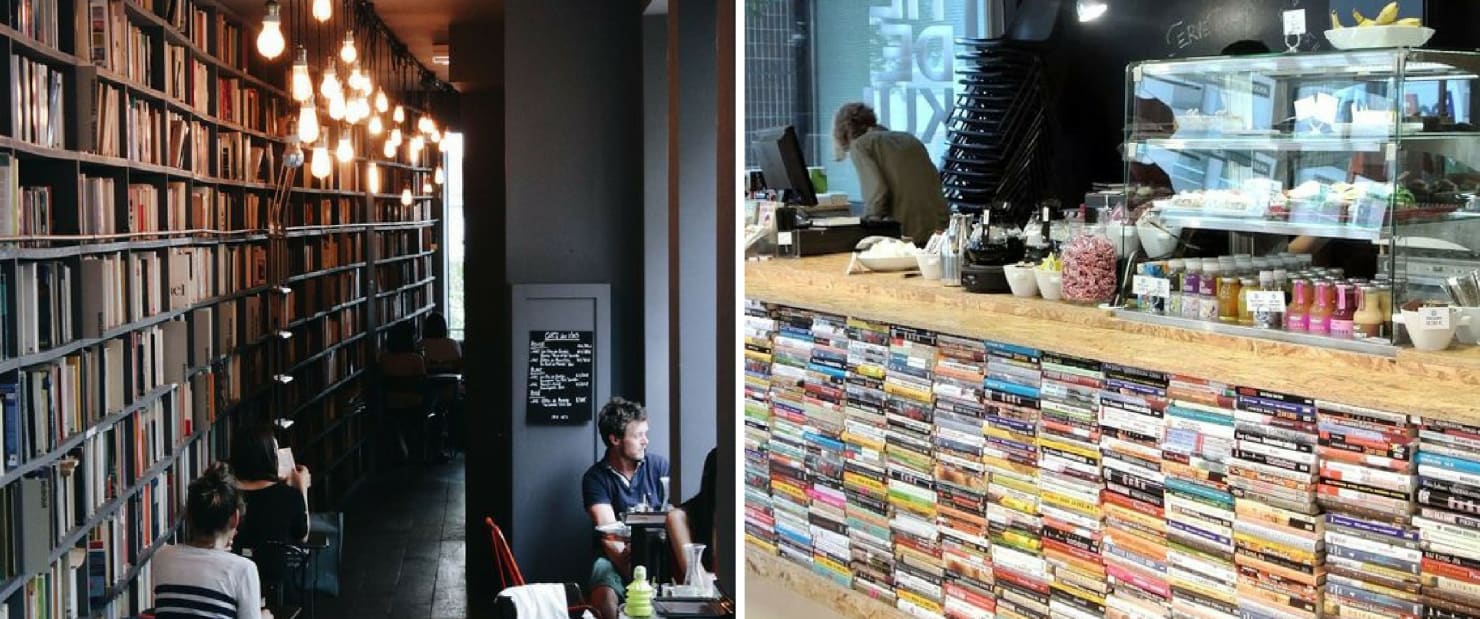 Library Cafe Concept Book Cafe Un Visit Kinosaki