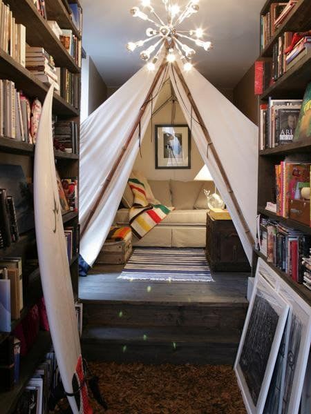 Tent Fort Reading Nook